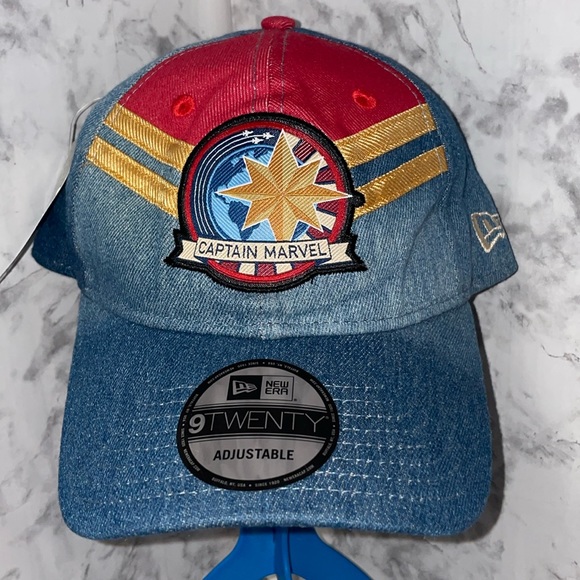 Marvel | Accessories | New Era Captain Marvel Cap 9twenty Hat Brie ...